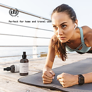 Muse Apothecary Yoga Ritual - Aromatic and Refreshing Yoga Mat Cleaner, 8 oz, Infused with Natural Essential Oils - Eucalyptus Mint, 2 Pack