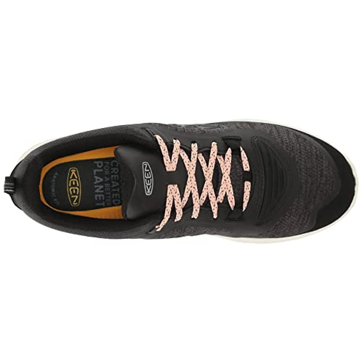 KEEN Women's Terradora Flex Low Height Waterproof Hiking Shoes, Black/Peachy, 8.5