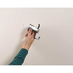 MOEN Hensley Double Robe Hook with Press and Mark in Chrome