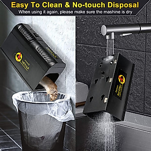 Electric Rat Trap - Mouse Trap Indoor for Home Pest Control Traps, Instant Kill Rat Killer for Rats, Mice, Chipmunks, Squirrels Humane & Resuable