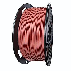 PLA MAX PLA + Brick Red PLA Filament 1.75 mm 3D Printer Filament 1KG 2.2LBS Spool 3D Printing Material Stronger Than Normal PLA Pro PLA Plus Filament CC3D Red Color