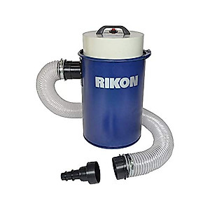 Rikon Dust Extractor With Fittings & Wall Mount, 12 Gallon Capacity