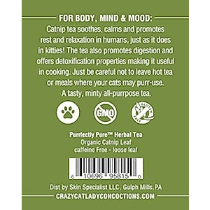 Crazy Cat Lady Meowijuana Catnip Tea