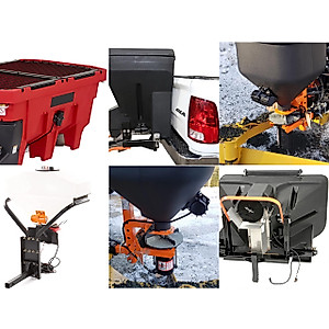 AmbitionMotor Salt & Sand Vibrator 200LBS 60W 54Hz DC 12V for Buyers Karrier Cougar SnowEx Trynex Meyers Spreaders