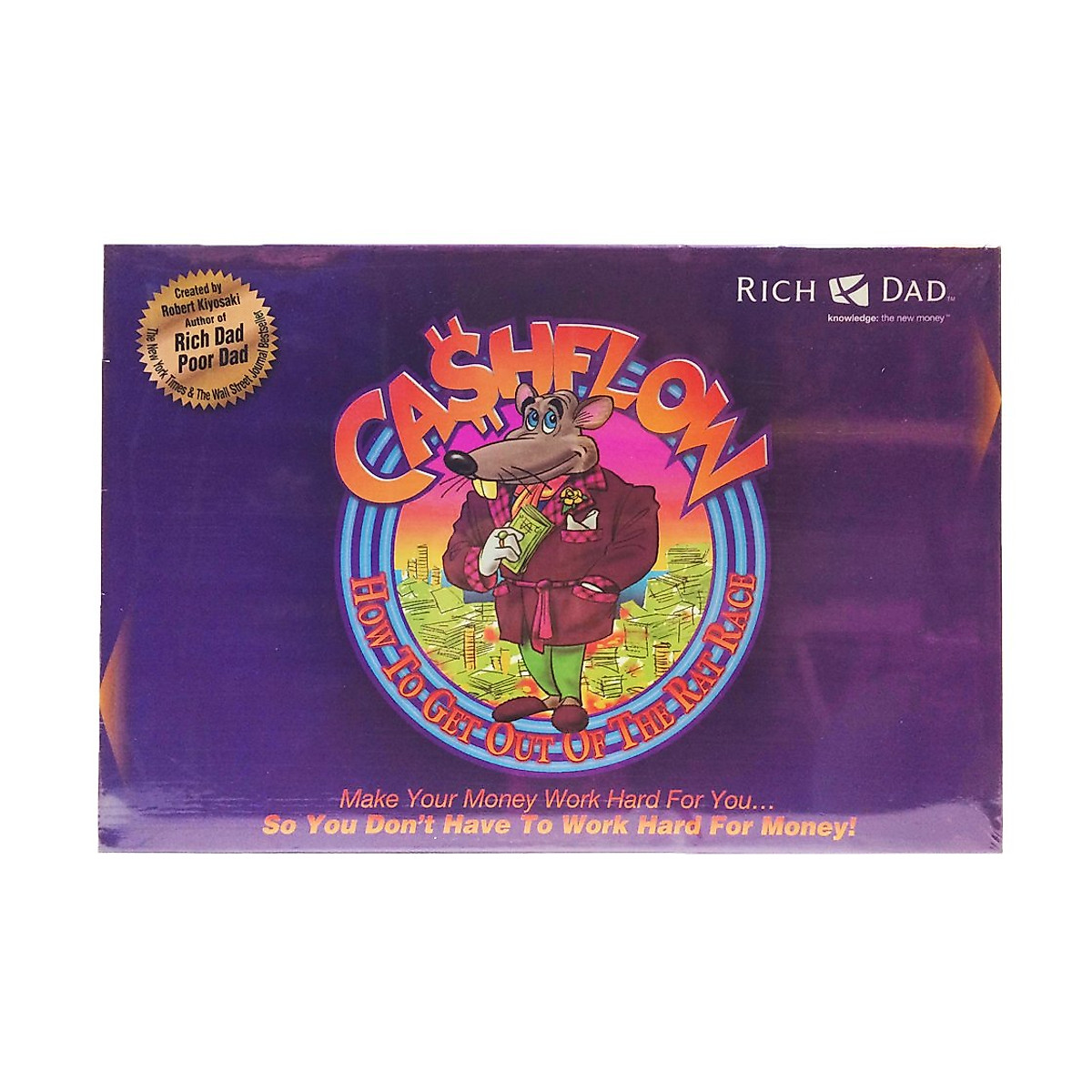 RIch Dad CashFlow 101 Board Games by Robert Kiyosaki, 2-6 Players