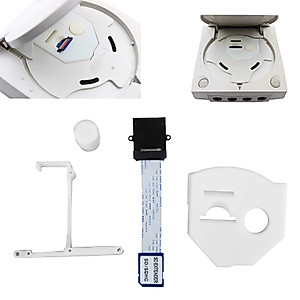 wosume 【𝐒𝐩𝐫𝐢𝐧𝐠 𝐒𝐚𝐥𝐞 𝐆𝐢𝐟𝐭】 Expansion Cable Adapter Practical Quick Switch Game Button Convenient to Use Durable Easy to Replace Extender Adapter Work for Sega Dreamcast GDEMU