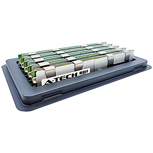 A-Tech 256GB Kit (8x32GB) Memory RAM for Dell R7610 - DDR3L 1333MHz PC3-10600 ECC Load Reduced LRDIMM 4Rx4 1.35V - Server