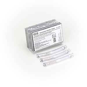 MSA 458480 Ventilation Smoke Tubes, Quantity: 12 Plastic Smoke-Producing Tubes with Break-Off Tips, Determine Air Flow Patterns and Velocities with Controlled Visible Smoke