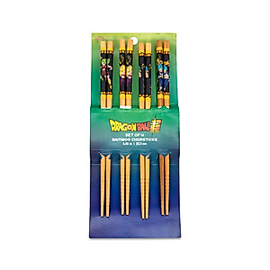 Dragon Ball Super Bamboo Chopsticks | Set of 4