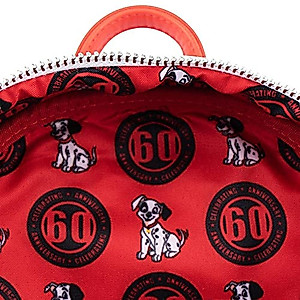Loungefly Disney 101 Dalmatians 70th Anniversay Cosplay Womens Double Strap Shoulder Bag Purse