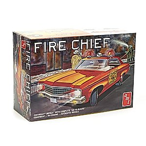 AMT 1970 Chevy Impala Fire Chief 1:25 Scale Model Kit