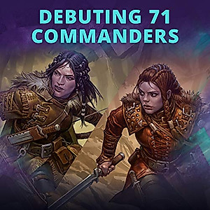 Magic: The Gathering Commander Legends 3-Booster Draft Pack | 60 Cards | 2 Legends Per Pack