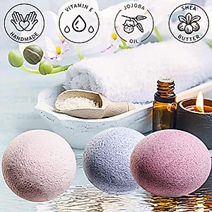 Birthday Gifts Ideas for Wife, Bath Bombs Gifts for Women , Mom, Men, 30pc Marbleized Bubble Fizzies, Multi Scents, Handmade Bath Bombs Gift Set, Best Bubble & Spa Bath, Birthday, Aromatherapy Gifts