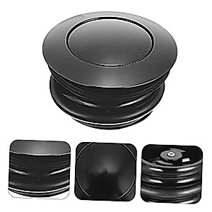 ERINGOGO 3 pcs fuel tank cap gas cap cover metal pop- cap fuel filler door Motorbike Fuel Tanks Covers motorcycle gas tank door Fuel Tank Covers Gas Cover steel fuel tank door