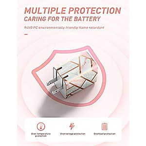 i-Blason Fast USB C Wall Charger, 20W PD 3.0 USB Foldable Compact Power Adapter with 2-Port Compatible with iPhone 14/ iPhone 13/iPhone 11/MagSafe Charger/iPad/Samsung Galaxy S23 (Marble)