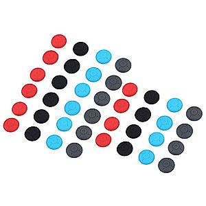 Okuyonic Joystick, Good Hand Feel Soft Silicone Replacement Thumb Grip Caps Unique Design with 5Set for Gamepad Machine for Family Game Console