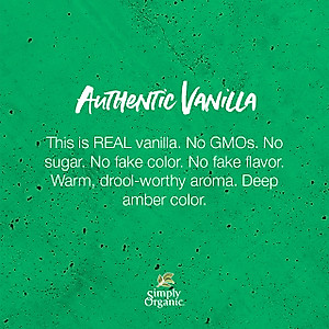 Simply Organic Vanilla Extract, Certified Organic | 8 oz | Pack of 1