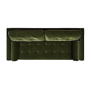 Jennifer Taylor Home Theo Sofas, Olive Green Performance Velvet