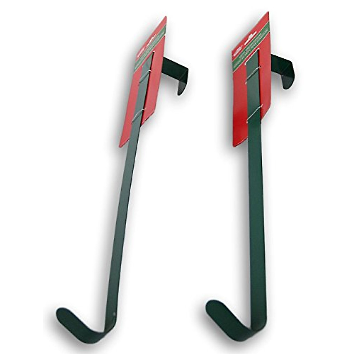 Green Wreath Over-the-Door Hanging Hook Set - 2 Count