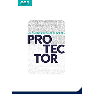 ESR for iPad Pro 12.9 Inch Paper-Feel Magnetic Screen Protector 6th/5th/4th/3rd Generation (2022/2021/2020/2018), Write and Draw Like on Paper, Detachable and Reusable, Matte Finish