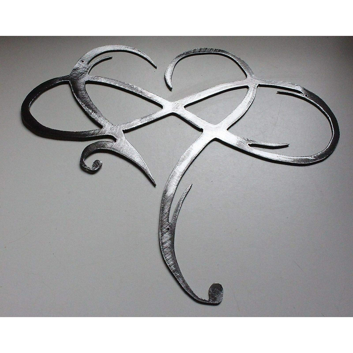 Infinity Heart Metal Wall Art -Always & Forever Infinity