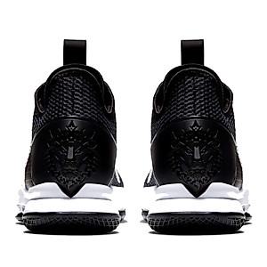 Nike Men's Basketball Shoes, Multicoloured Black White Iron Grey Pure Platinum 001, 9.5 UK