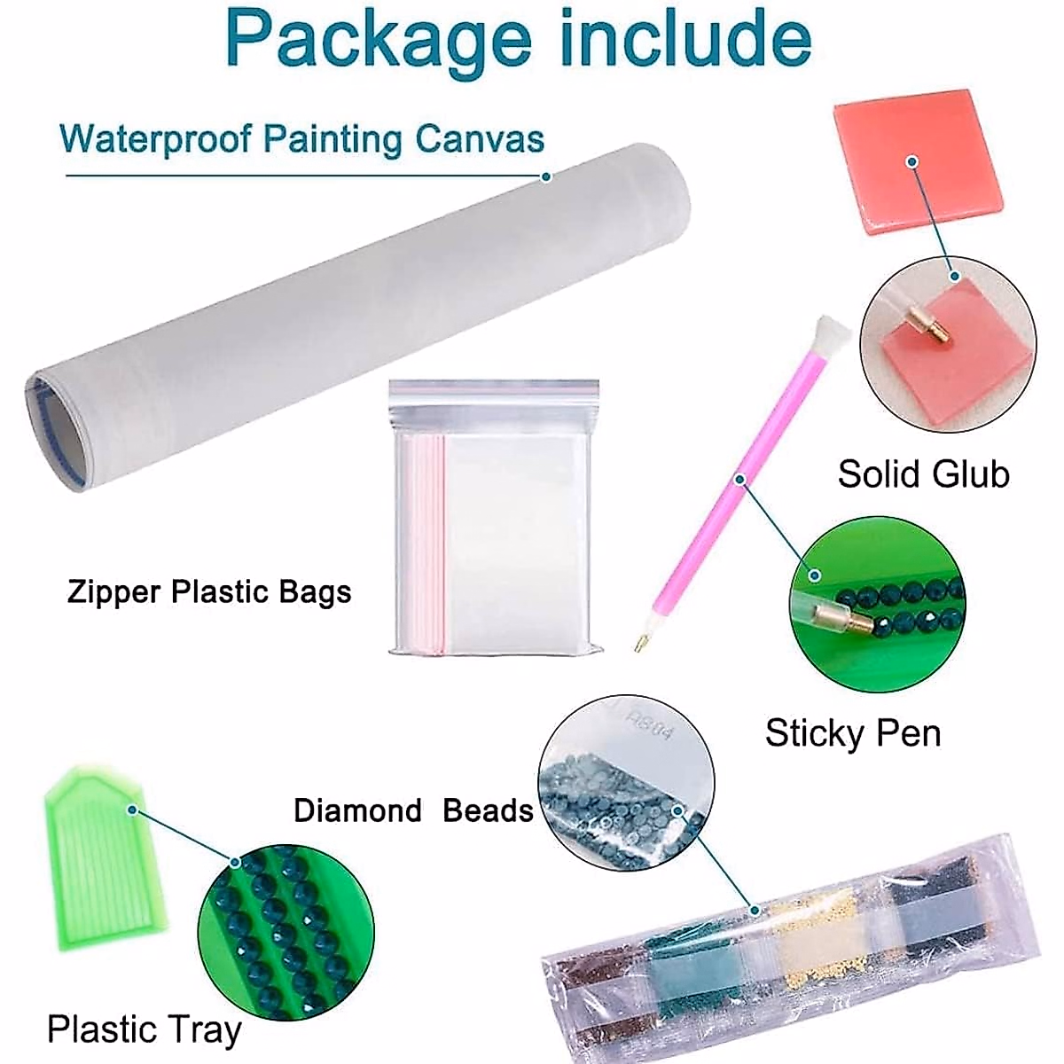 DIY 5D Diamond Painting by Number Kits,Full Drill Crystal Rhinestone Embroidery Pictures Arts Craft for Home Wall Decoration Christmas Vacation 12X16Inch