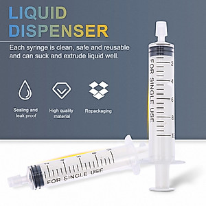 Mobestech 10 Pcs Perfume Refill Pump Tools Plastic Perfume Dispenser with Adapter Tools for Perfumes Transfer to Empty Bottles, Include Syringe (2ml+ 10ml each 5PCS)