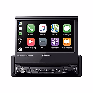 Pioneer AVH-3500NEX 1-Din 7-Inch Flip Out AV Receiver with Carplay and Android Auto