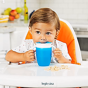 Munchkin® Miracle® 360 Trainer Cup, 7 Ounce, 2 Pack, Green/Blue