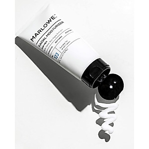 MARLOWE. No. 123 Men's Facial Moisturizer and No. 122 Facial Scrub Skincare Pack | Exfoliating Face Wash and Lightweight Daily Face Cream | Suitable for Dry and Oily Skin | Natural Ingredients