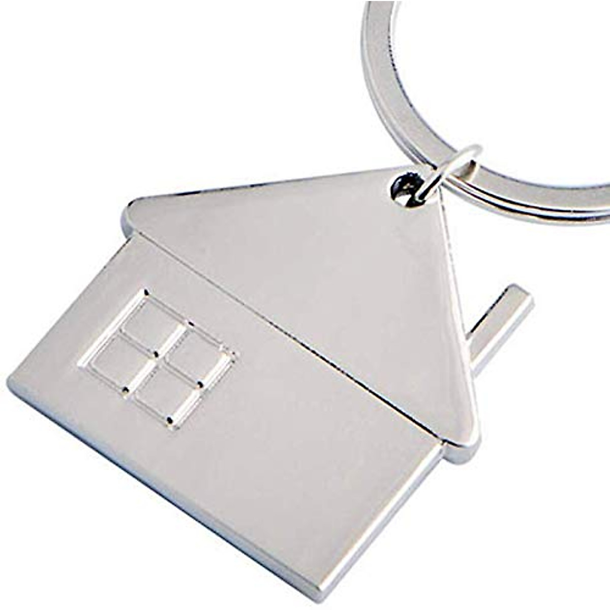 glasstore Small House Shaped Pendant Keychains,Cute Cartoon House With Window keychain Bag Hanging Fashion Charm Gifts Jewelry,10pcs