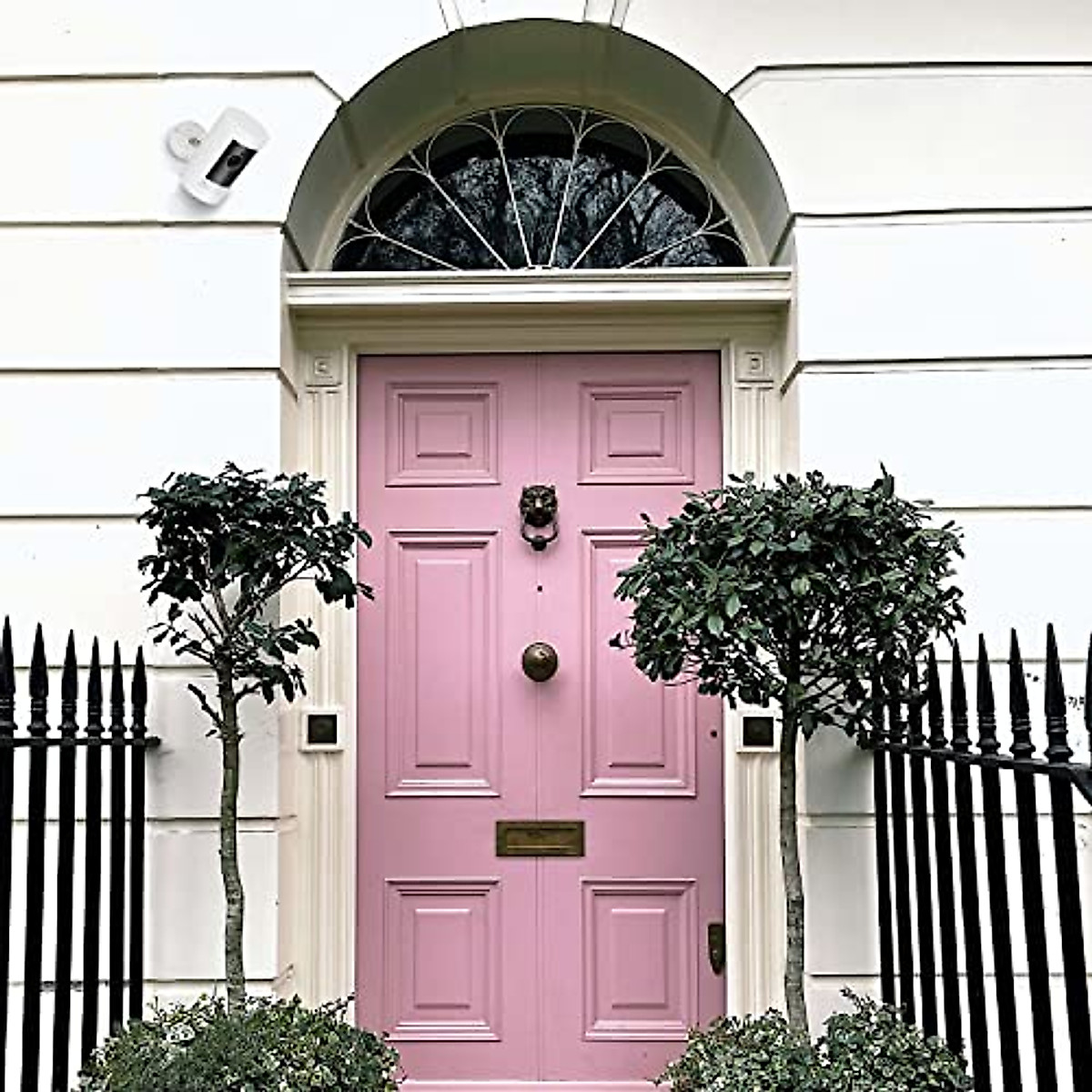 (Metal 2 Pack) 360 Degrees Adjustable Security Wall Mount for Ring Stick Up Cam/Ring Indoor Cam/Wyze Cam/Eufy Cam/Arlo Cameras, Fits All Cameras with Standard 1/4 Threaded Holes-White