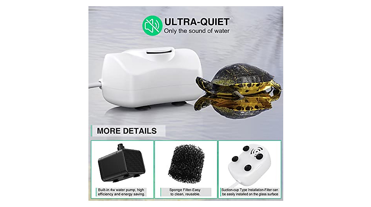 SILICAR Turtle Tank Filter - Clean Water for Reptiles