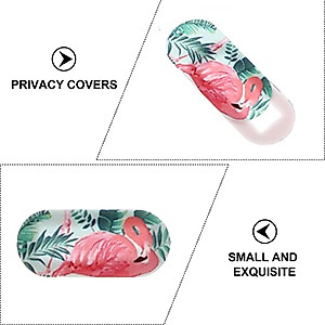 OSALADI Webcam Privacy Cover Computer Webcam Cover 3pcs Webcam Privacy Covers Flamingo Pattern Webcam Blocker for Laptop Tablet Laptop Camera Cover Laptop Camera Cover