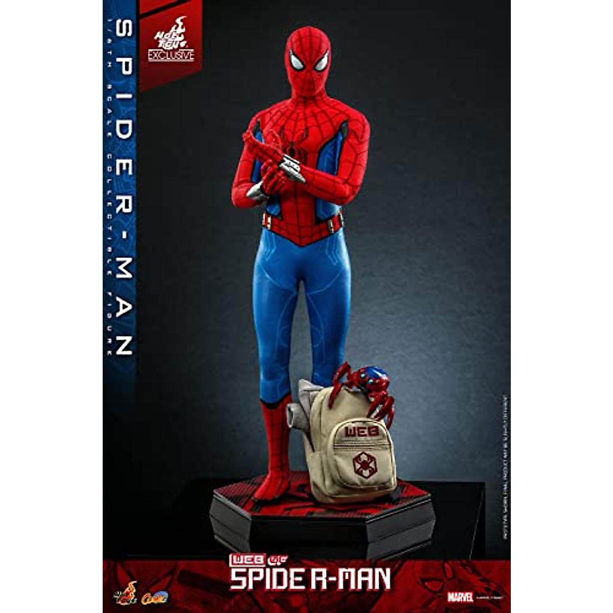 Hot Toys W.E.B. of Spider-Man Comic Masterpiece 1/6 Scale Exclusive Figure