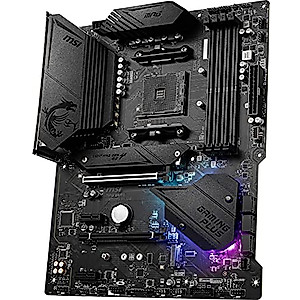MSI MPG B550 Gaming Plus Computer Gaming Motherboard (AMD AM4, Ryzen 5000 & 3000 Series, DDR4, PCIe 4.0, SATA 6Gb/s, M.2, USB 3.2 Gen 2, HDMI/DP, ATX) AMD PC Motherboards (Renewed)
