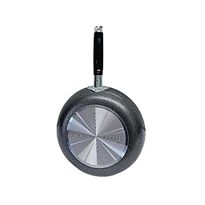 DBMIMPORTERS 9" Nonstick Fry Pan With Lid Deep Frying Pan with Handle,Skillet,Dishwasher Safe
