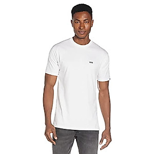 Vans Guys' Short Sleeve Left Chest Logo Tee White L