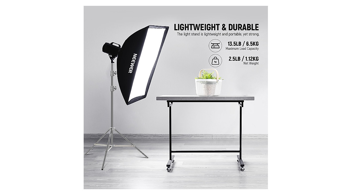 NEEWER 75" Light Stand - Adjustable & Durable