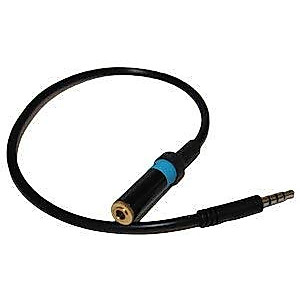 Headset Buddy Line-Level Audio Adapter with Built in Attenuation for iPhone, Smartphones, Soundboards and Mixers (iPhone-Mic-Line)