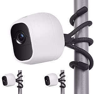 Uogw 2 Pack Flexible Tripod Compatible with Arlo Pro 4/Pro 2/Pro,Arlo Ultra,Arlo Baby,Arlo Pro 3,Arlo Go,Arlo Pro 5S 2K,Go 2,Arlo Wall Mount Bracket,Attach Your Arlo Home Security Camera Everywhere
