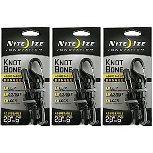 Nite Ize Kbb5-03-01 Size 5 Knotbone Adjustable Bungee