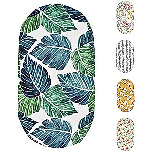 Move on Soft Bassinet Sheets, Suitable for Different Cradle and Bassinet Mattress, Cradle Sheets for Bassinet Pad/Mattress for Unisex Boys Girls Yellow