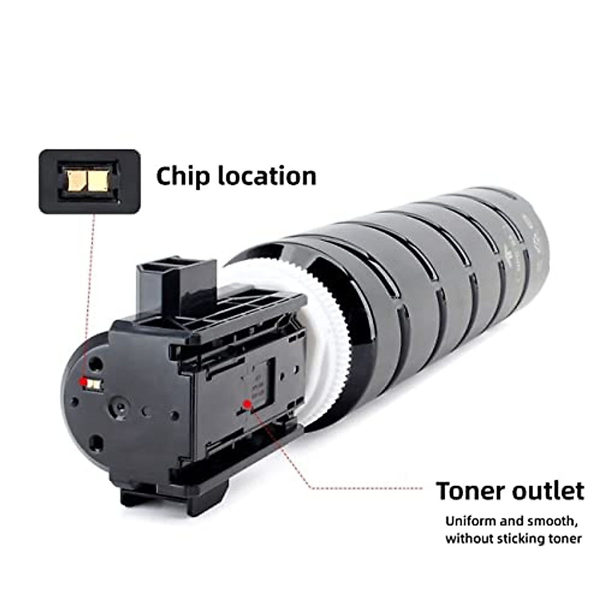 ZHANBO Remanufactured GPR53 Toner Compatible with Canon GPR53 for Canon ImageRunner iR- ADV DX C3325 C3330 C3525 C3530 C3730 ImageRunner C3020 C3025 C3120 C3125 Series Printer