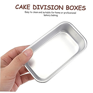 HEMOTON Professional Use Baking Tray 3 Pcs Toast Cake Baking Plate Sturdy Easy to Clean Silver Color