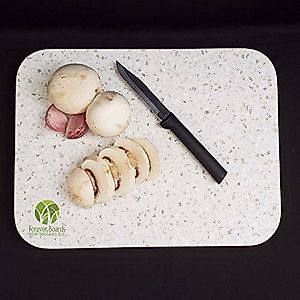 Cheese Board Reclaimed Solid Surface (I.e. Corian) Cutting Board and Serving Board