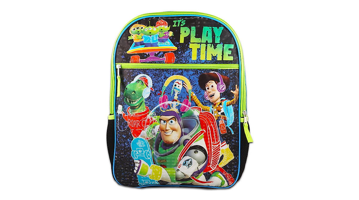Buzz Lightyear School Supplies Bundle – 4-Piece Kids Backpack Set