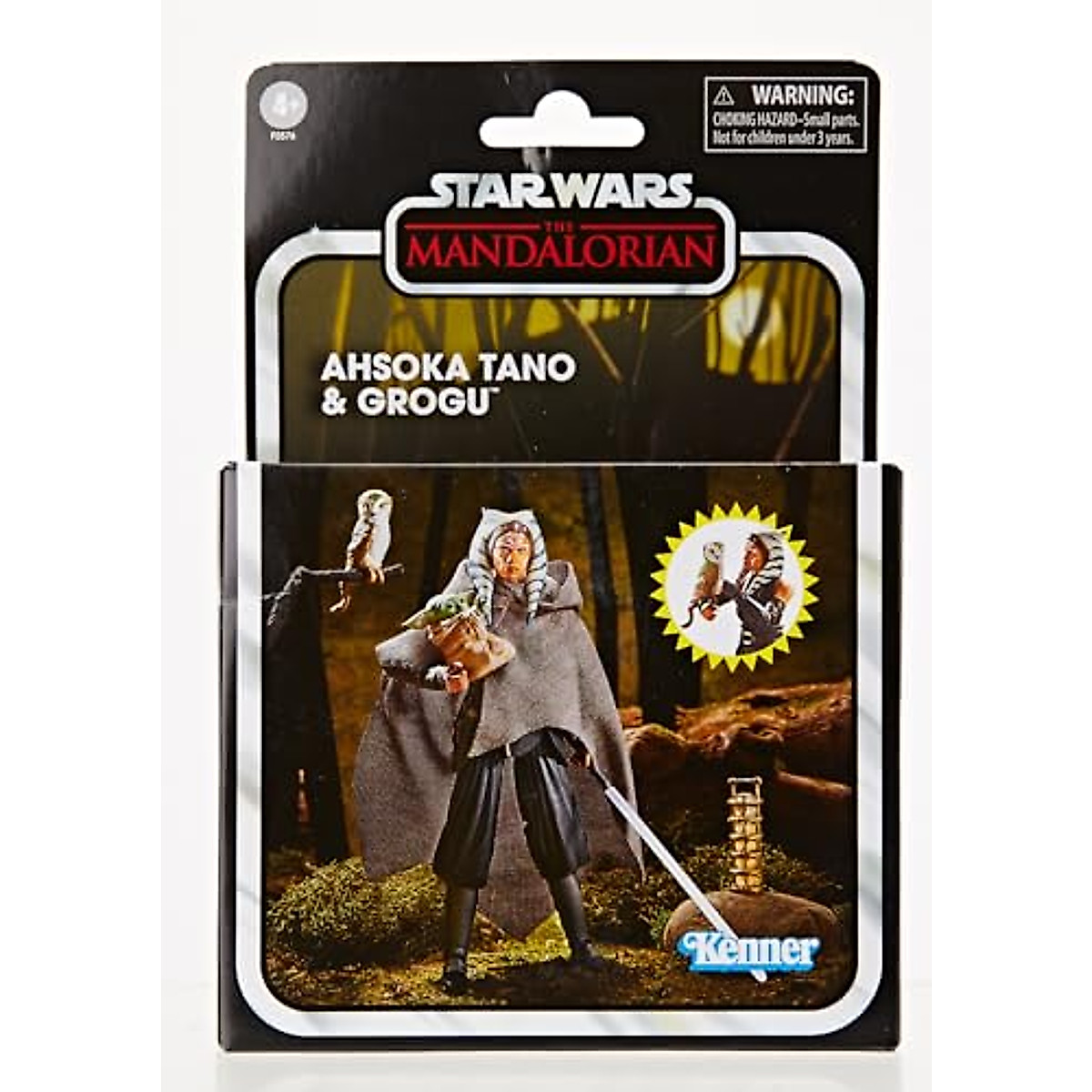 STAR WARS The Vintage Collection Ahsoka Tano and Grogu Deluxe Action Figure Set, 8 Pieces