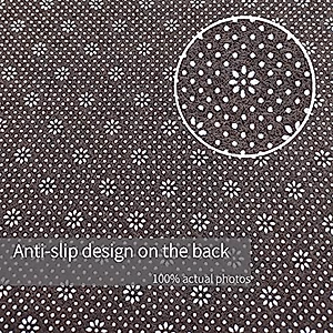 Livingart Emerald Gold Floral Modern Area Rugs for Livingroom Bedroom Green Contemporary Style Warmhouse Carpets Soft Velvet Non-Sheading Floorcovers Indoor Runner Rugs Office Diningroom Rugs 5x8ft